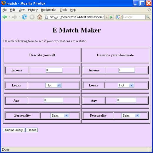 E Match Maker