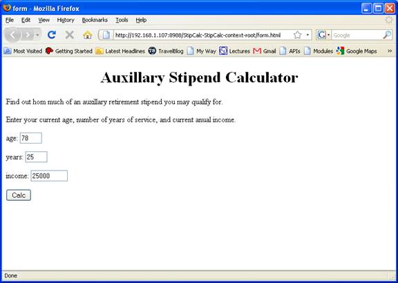 The Stipend Calculator